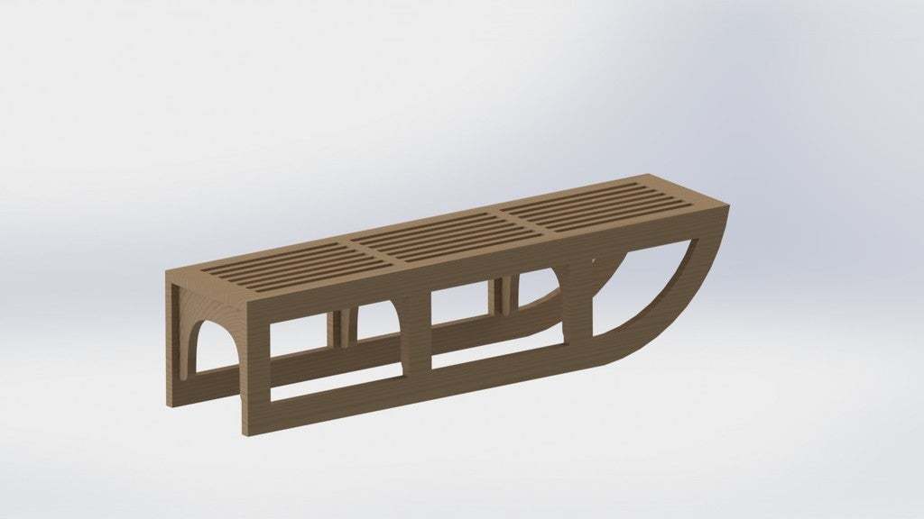 🛷 Sled・Free STL File for ・Cults
