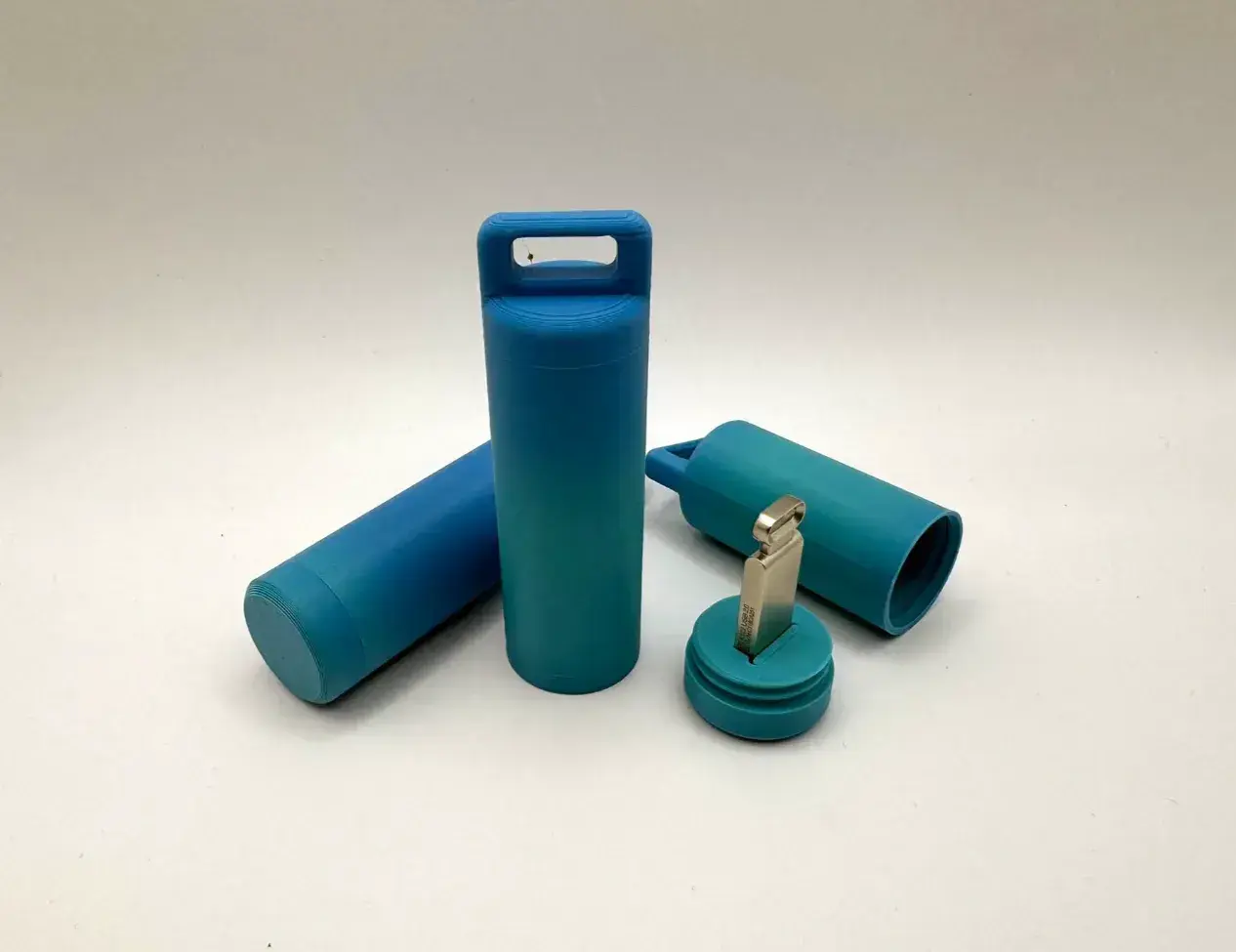 Free 3D file USB Keychain Storagetube 💾 ・3D print object to download・Cults