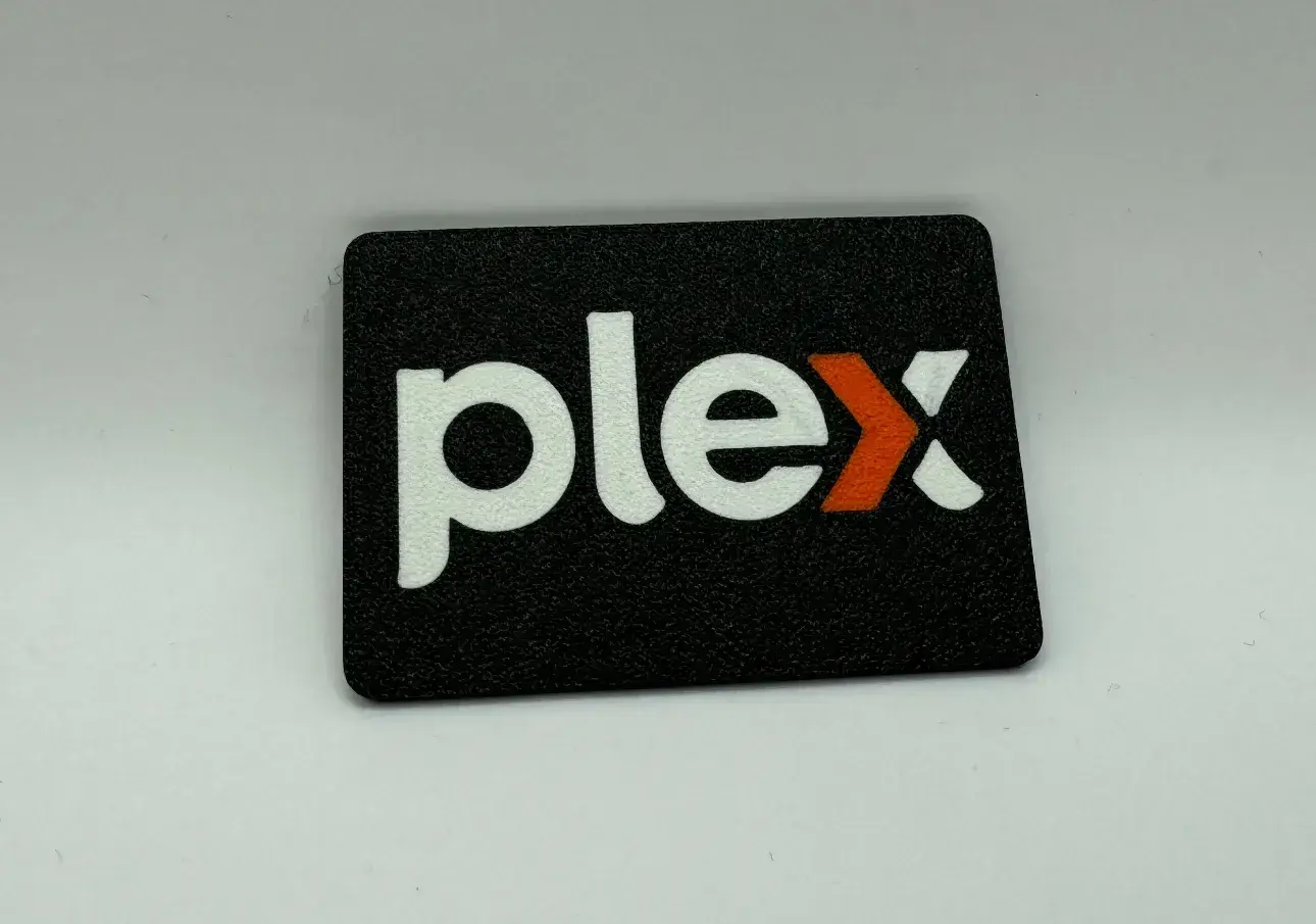 Free 3D file Plex Logo Badge/Sign 📛 ・3D printing idea to download・Cults