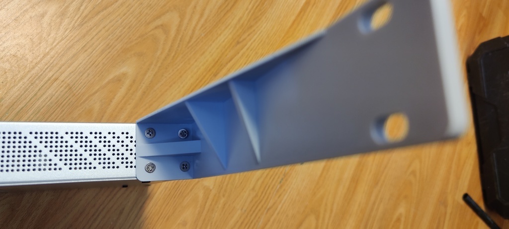 Free 3D file Unifi US-8-150W 19" Rack mount spacer 🖥️ ・3D printing ...