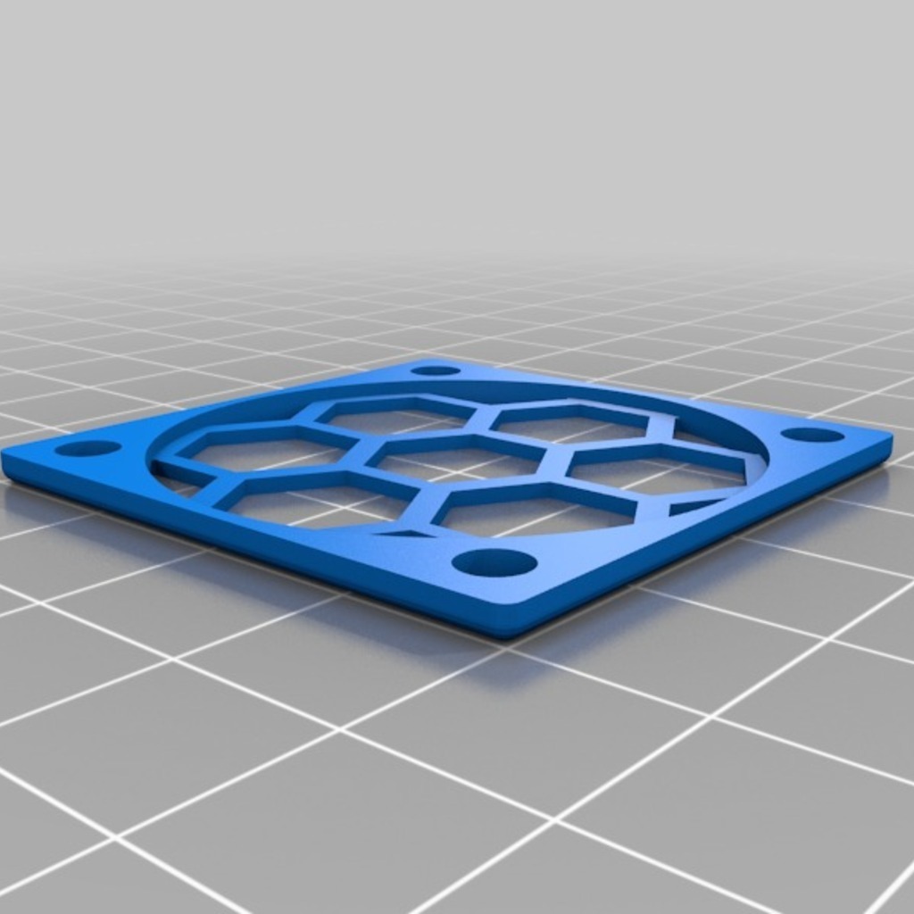 Free 3D file fan guard 40mm 2mm 💂 ・3D print design to download・Cults