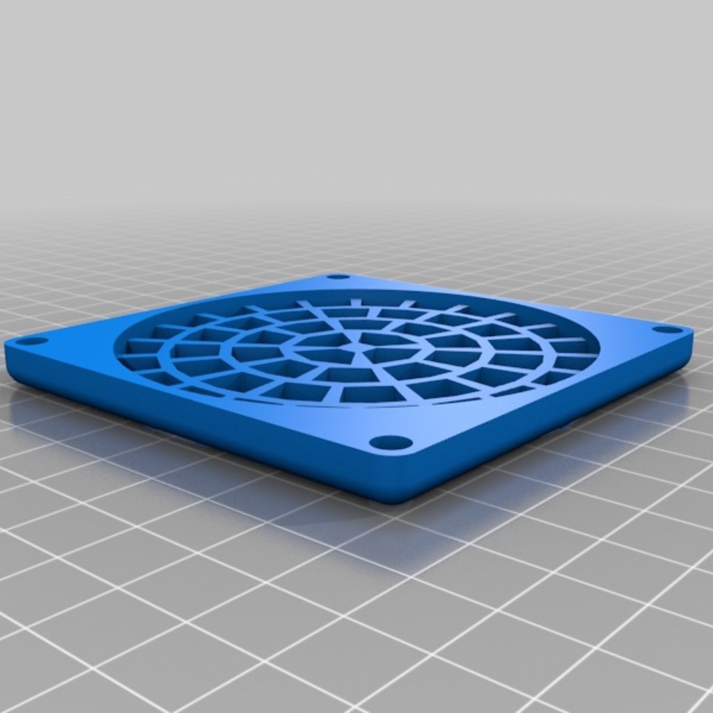 Free 3D file fan guard 80mm 💂 ・Template to download and 3D print・Cults