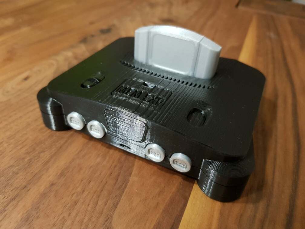3D print π64 (mini N64 case for RPi3 & 4)・Cults