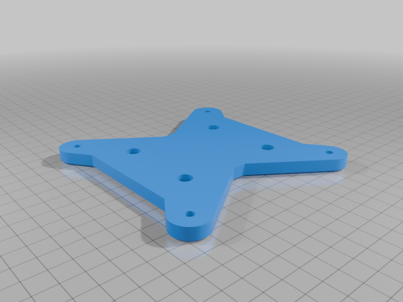 Free 3D file Monitor holder VESA 100 💯 ・Template to download and 3D ...