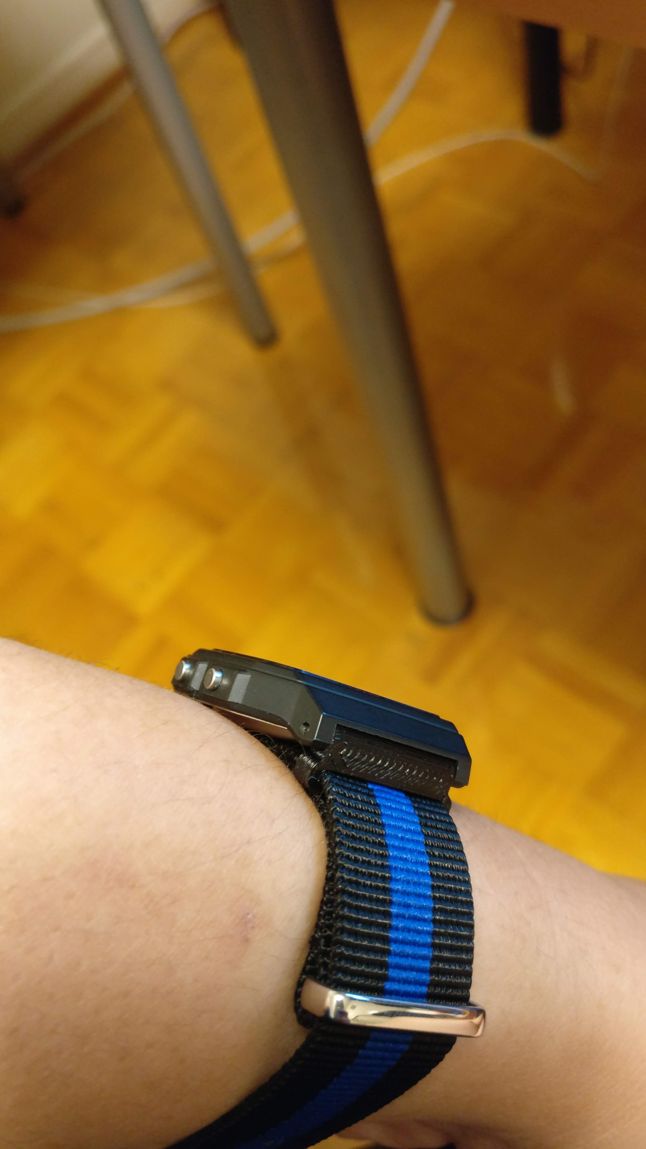 ⌚ Casio F-91W 18mm, 20mm NATO Strap Adapter・ STL File for ・Cults