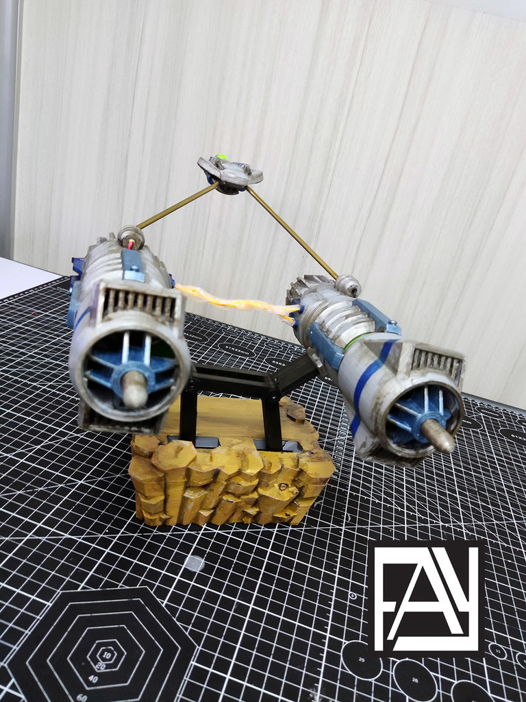 Free STL file Podracer Automata ・3D print design to download・Cults