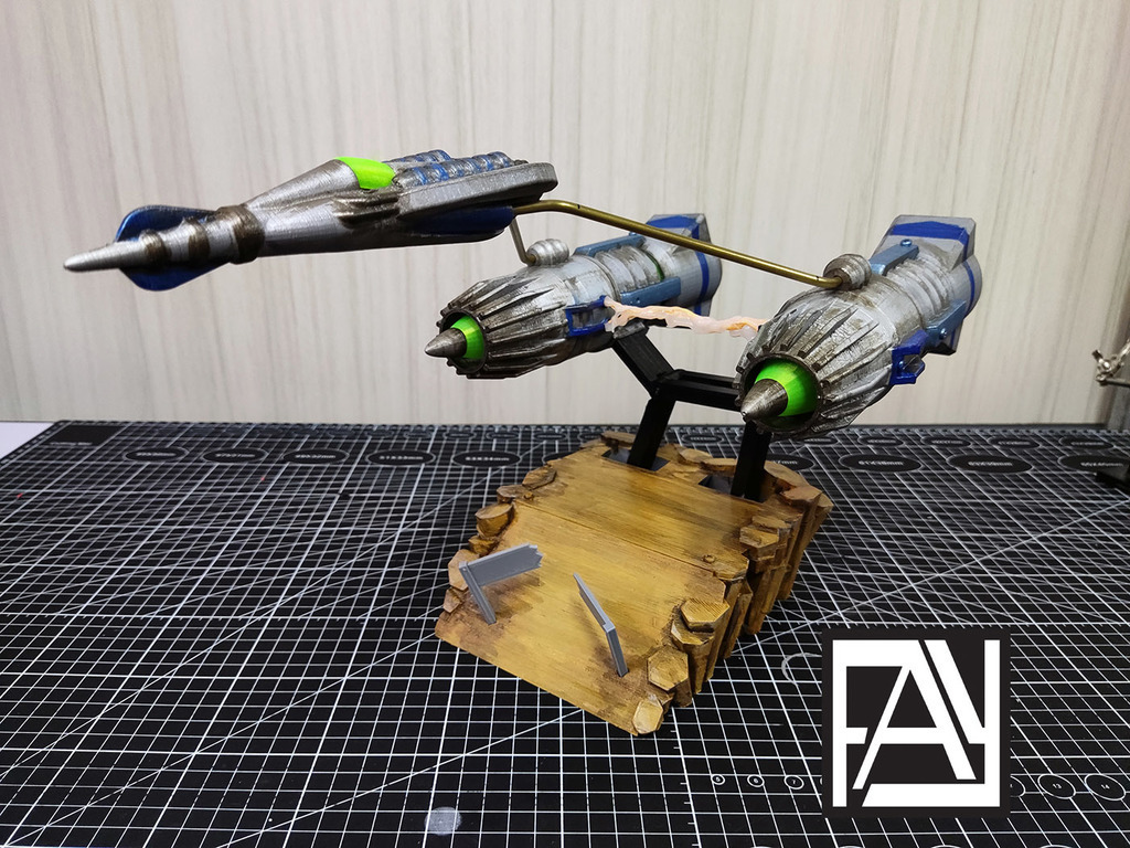 Free STL file Podracer Automata ・3D print design to download・Cults