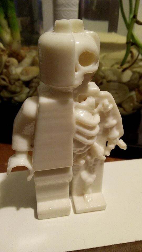 3D printing Lego Man Anatomy・Cults