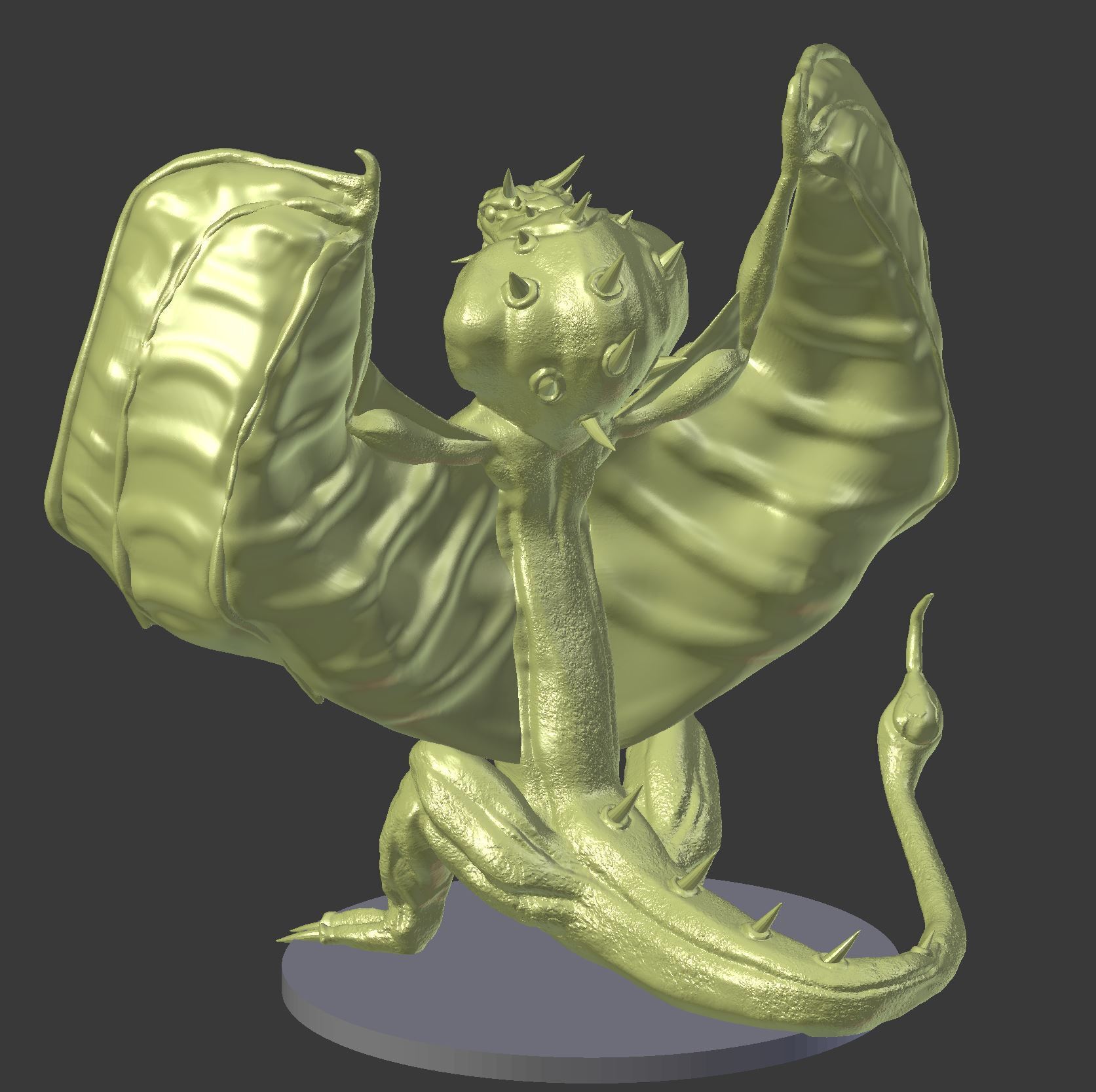 🐉 Wyvern for 28mm Tabletop gaming・Free STL File for ・Cults