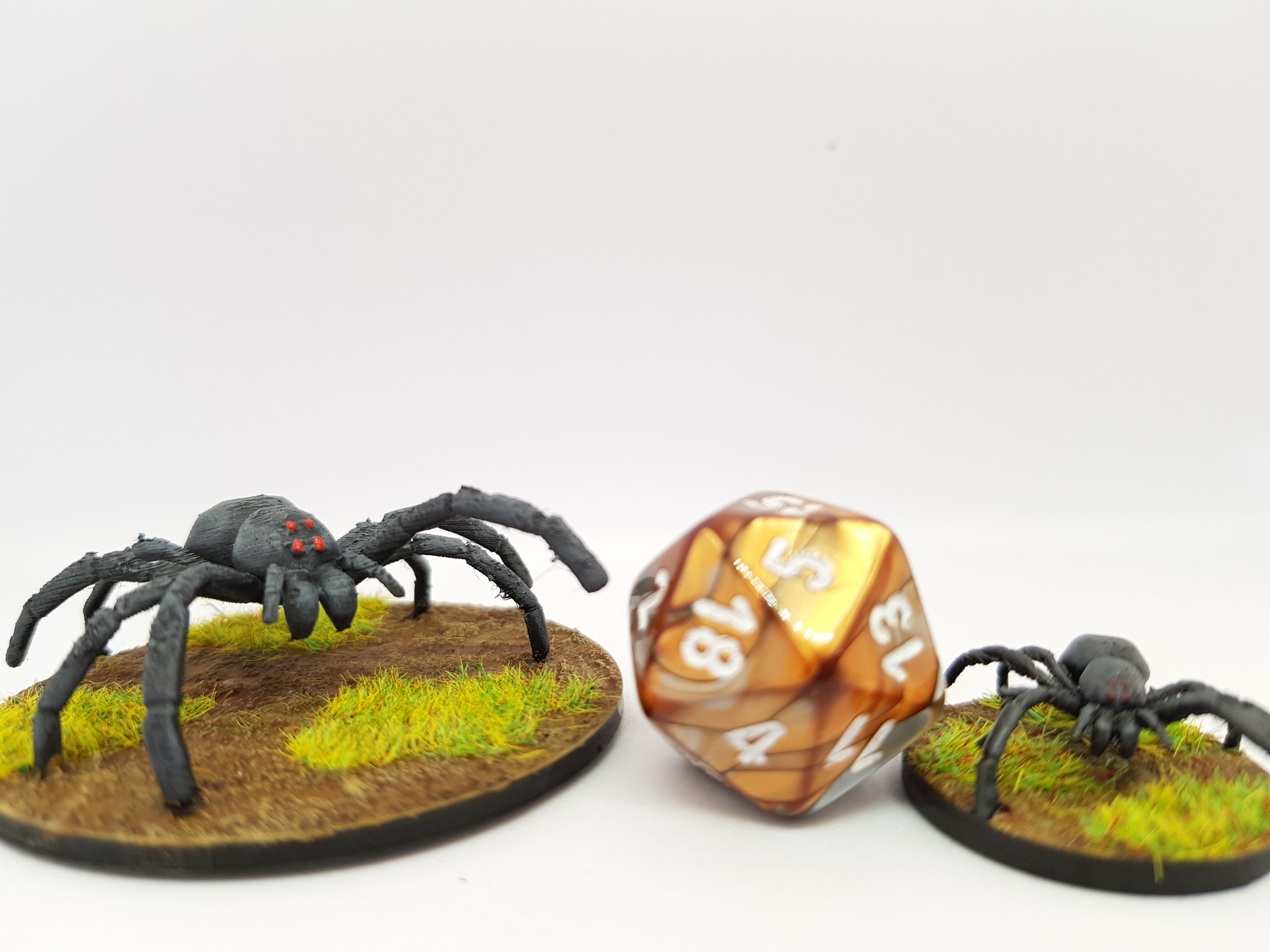 🕷️ Giant spider for 28mm tabletop gaming・Free STL File for ・Cults