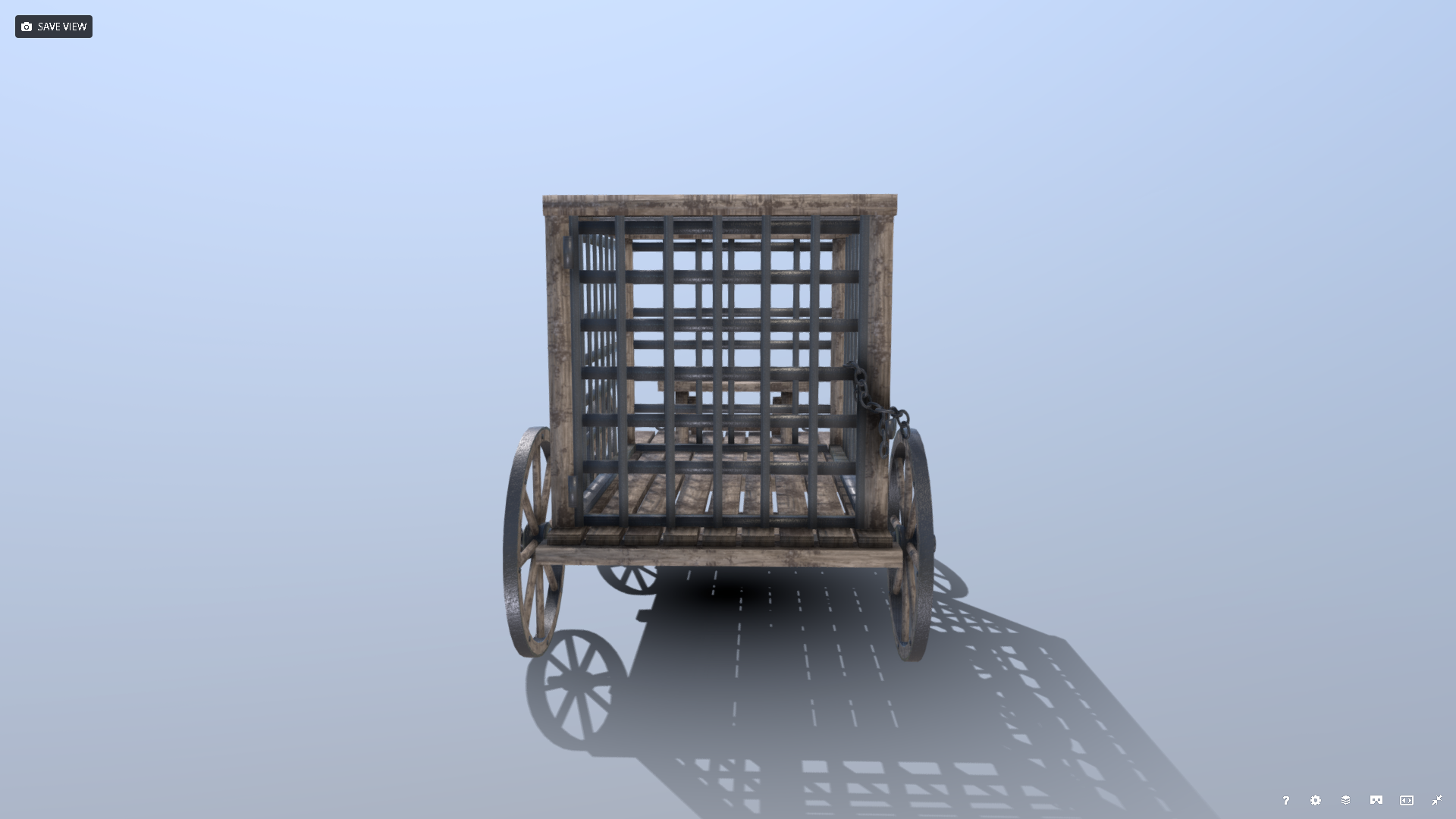 STL file Prison Wagon 🏠・Model to download and 3D print・Cults
