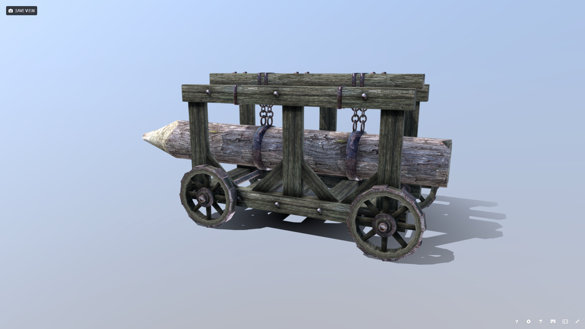 STL-Datei Battering Ram 🐏 (OBJ)・Design für 3D-Drucker zum herunterladen ...