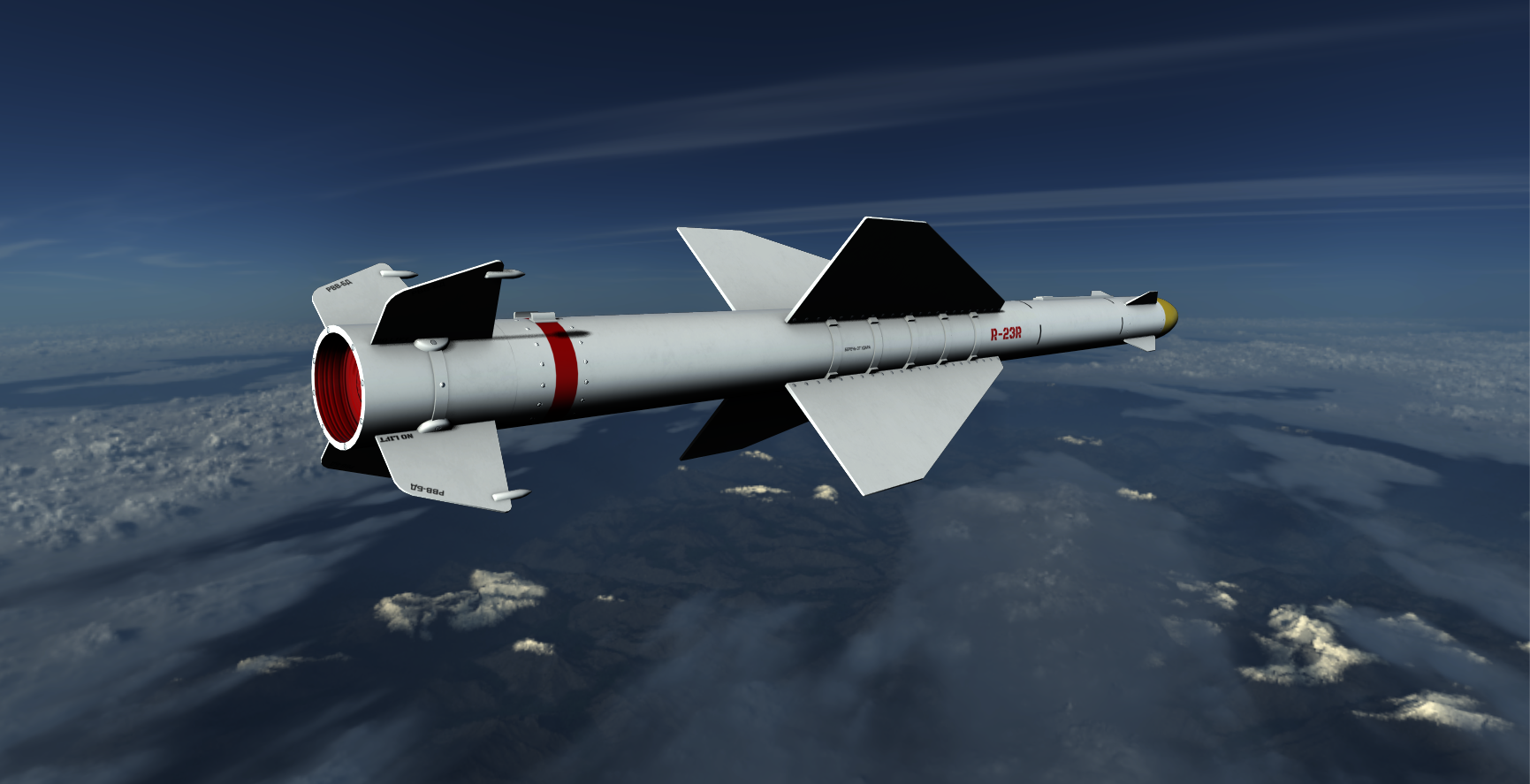 STL file Vympel R23 Missile 🪖 (OBJ)・3D printable model to download・Cults