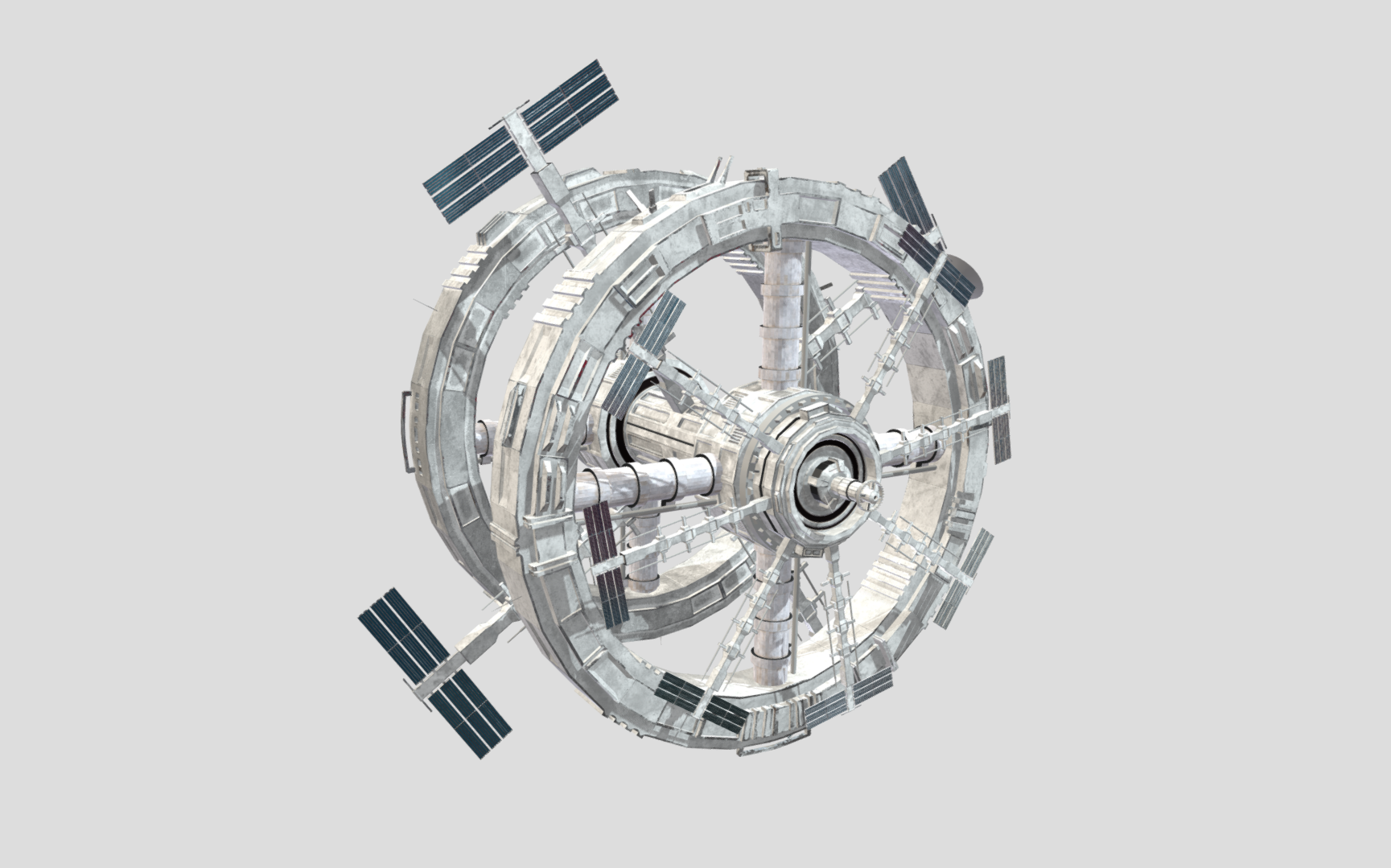 STL file Space Station 🛰 (OBJ)・3D print design to download・Cults