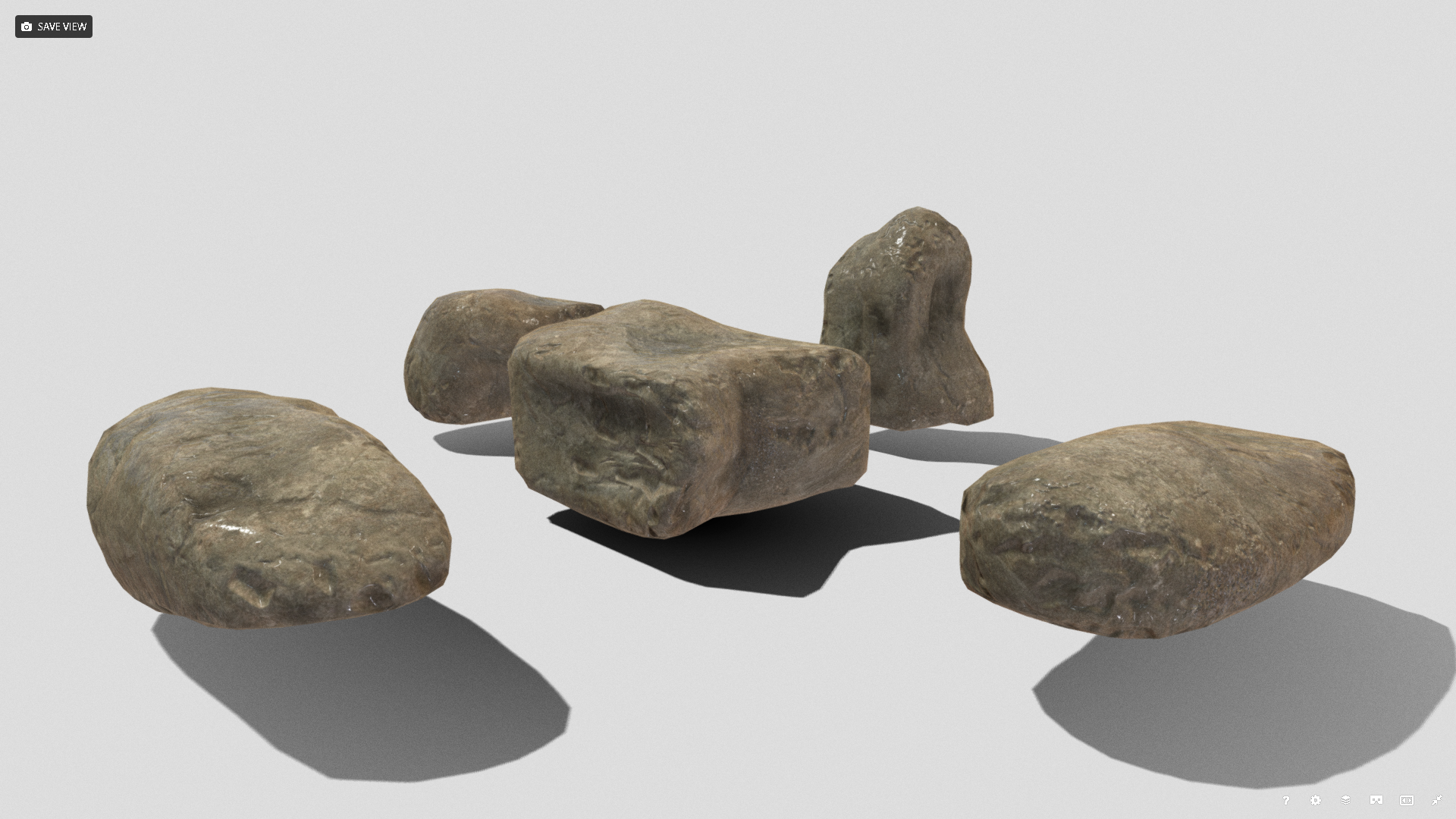 STL file Stylized Rock Pack 🪨 (OBJ)・3D print design to download・Cults