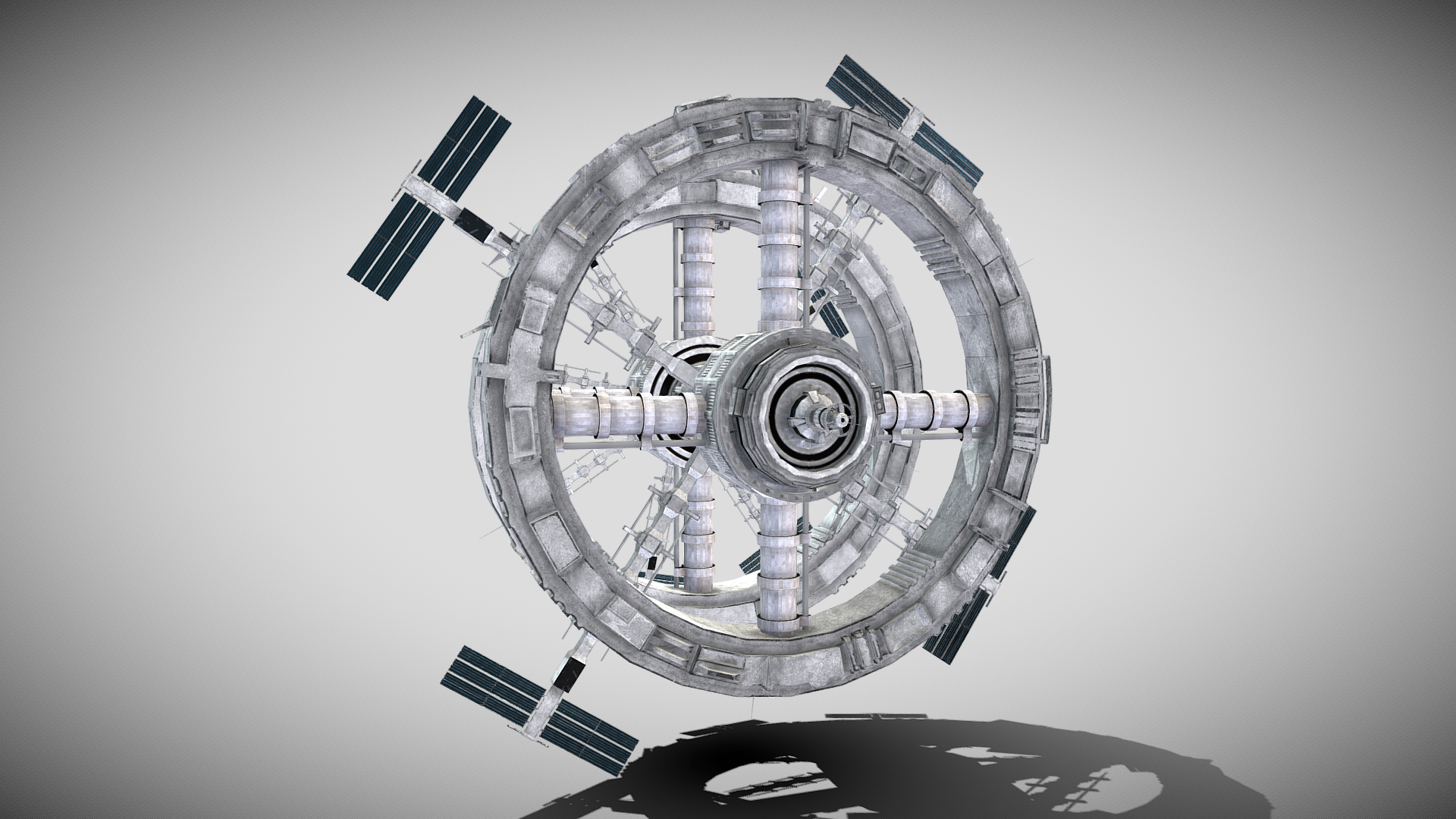 STL file Space Station 🛰 (OBJ)・3D print design to download・Cults
