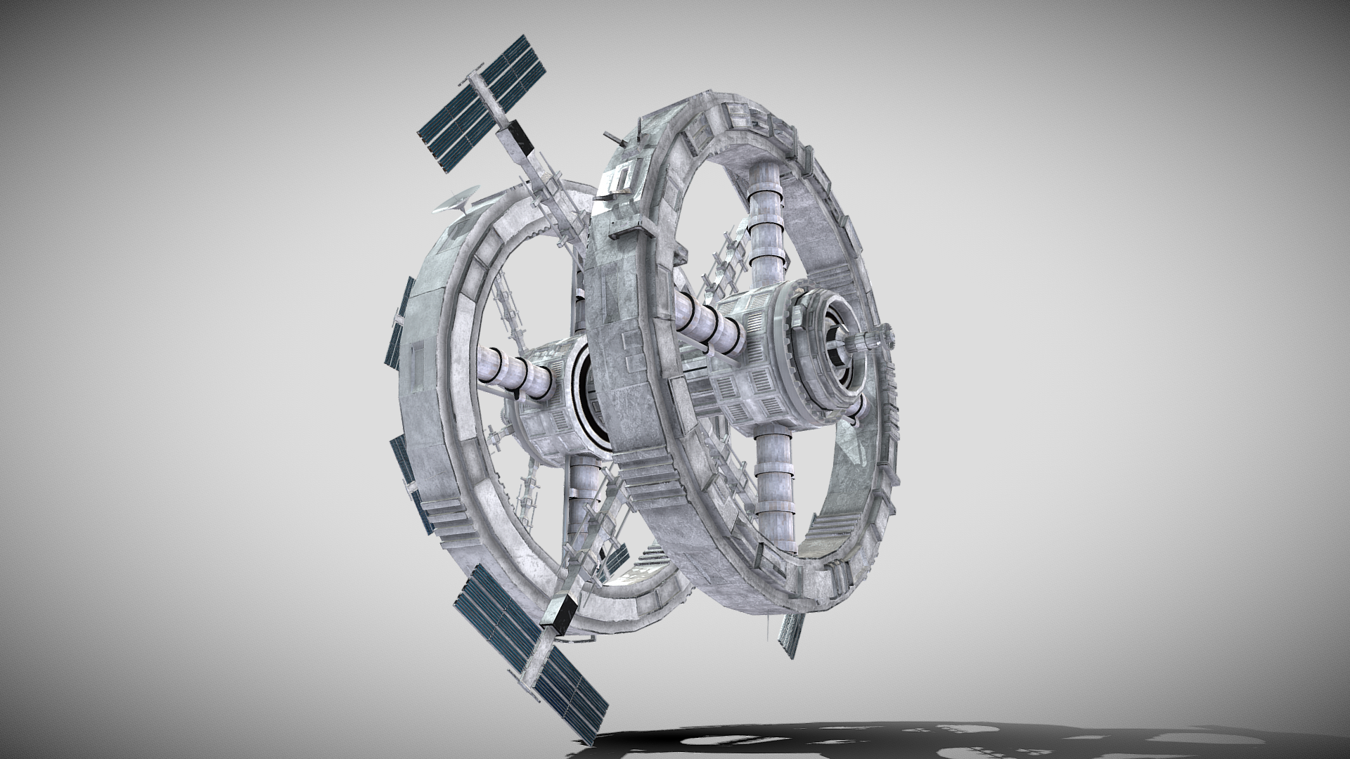 STL file Space Station 🛰 (OBJ)・3D print design to download・Cults