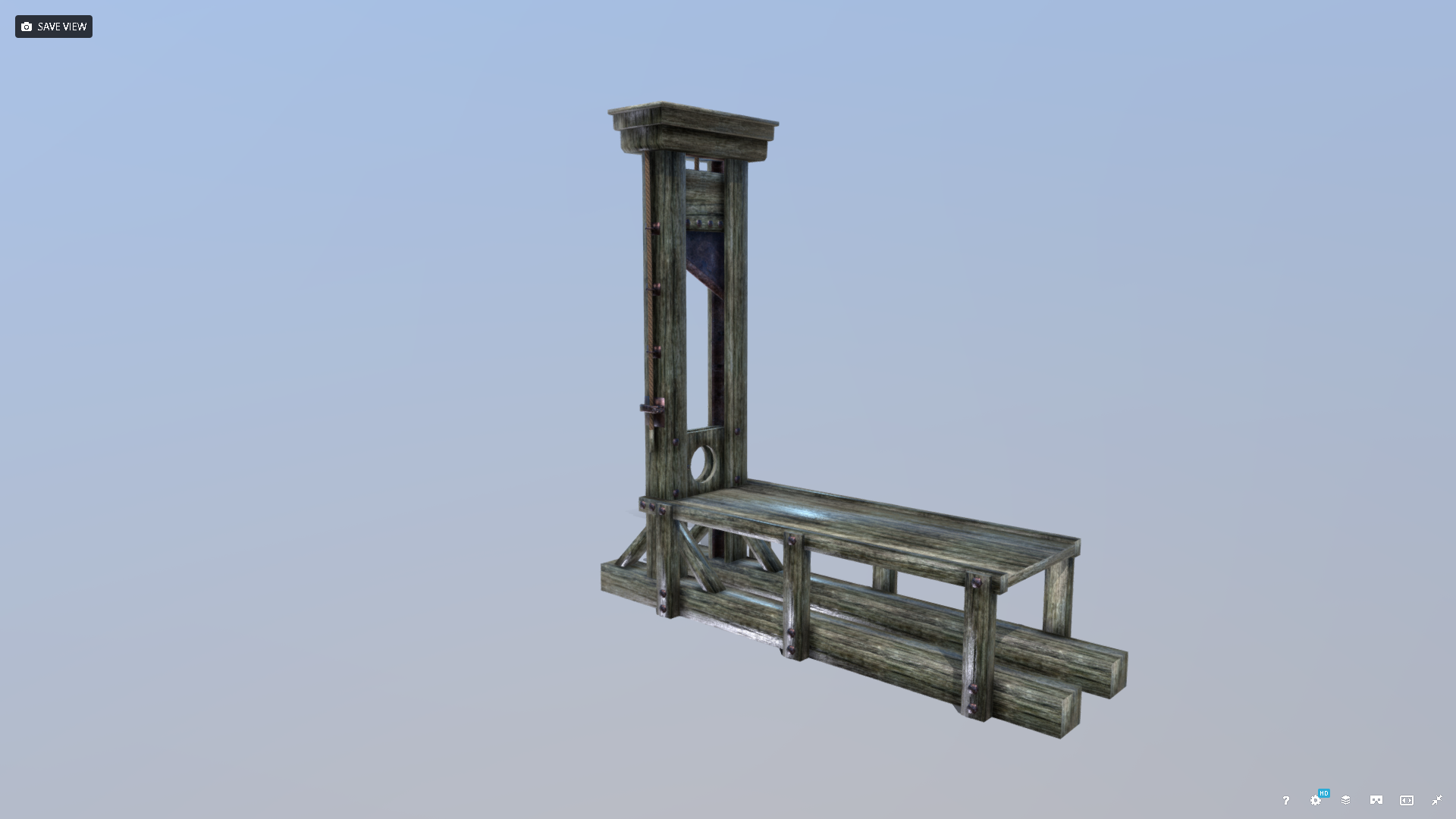 🏠 Guillotine・ STL File for ・Cults