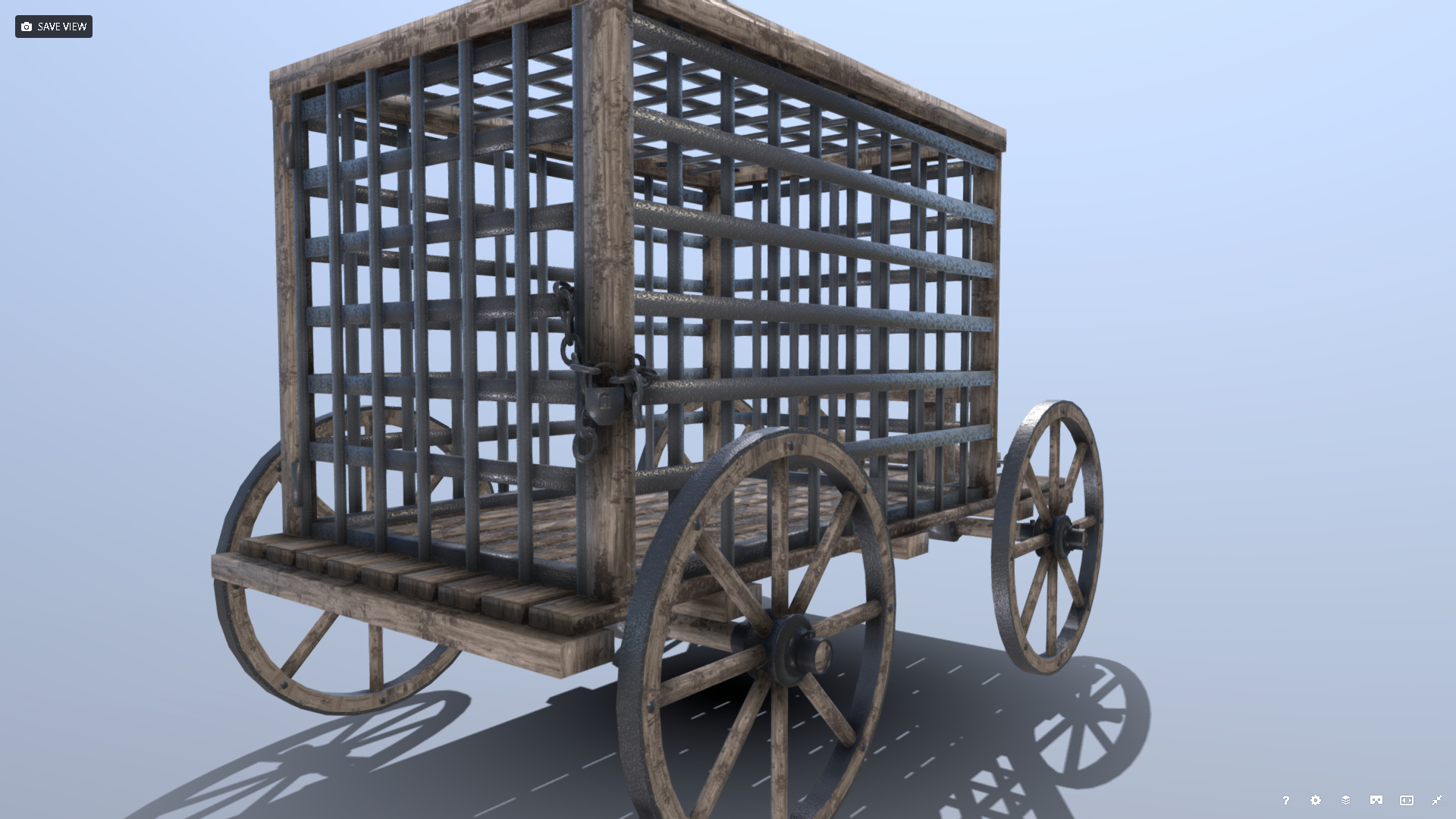 STL file Prison Wagon 🏠・Model to download and 3D print・Cults
