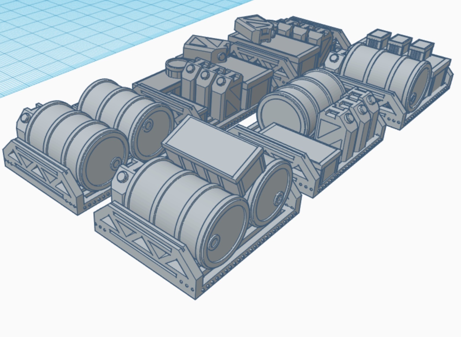 💧 Stowage Racks 40k Vehicles - Supply Drop Pallettes - Perfect for Kill ...