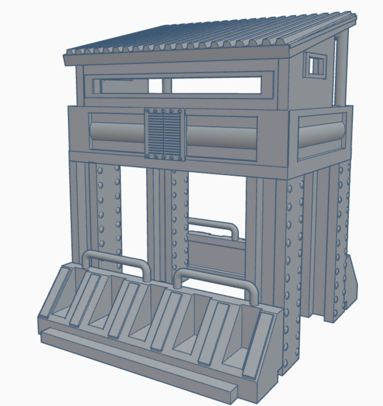STL file Watchtower - Perfect for wargames such as WH40K, Deadzone ...
