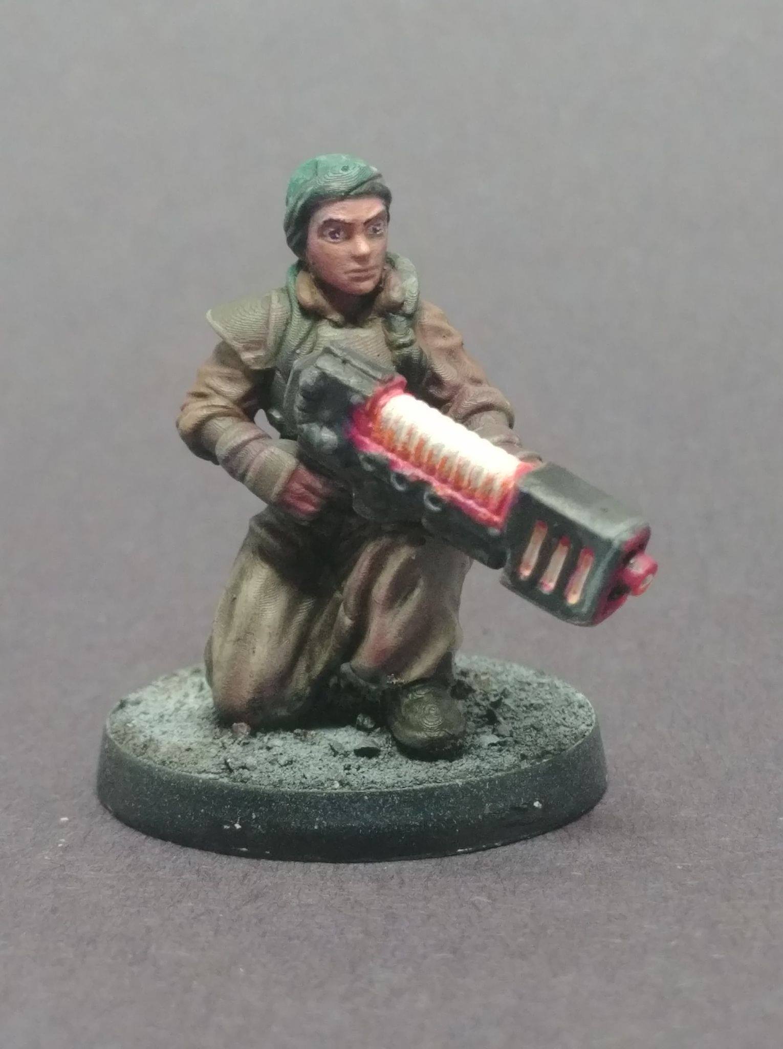 ♀️ Female Guard - Guardswoman - Azadi Death Front Plasma Trooper・Free ...
