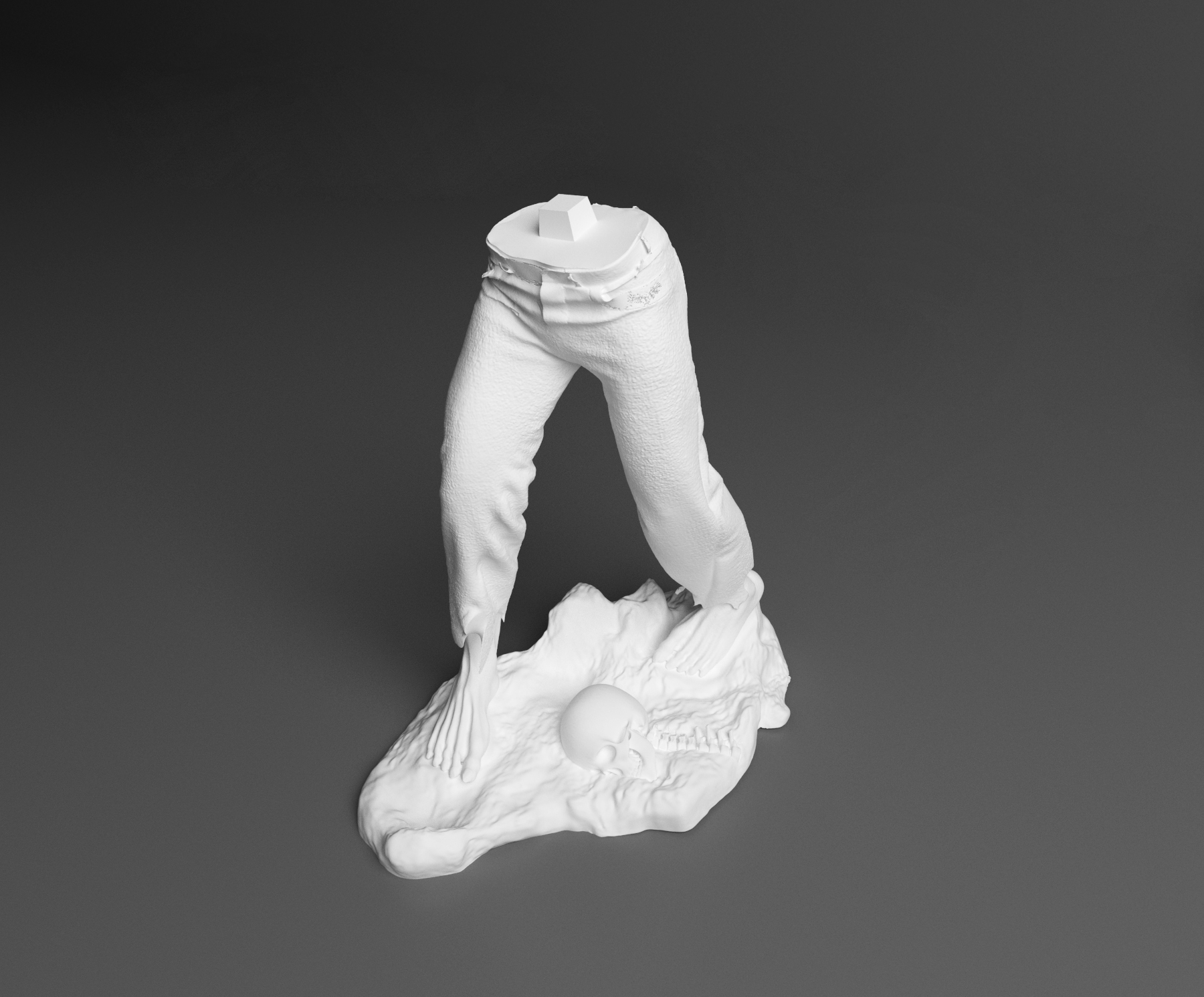 STL file HYPEREALISTIC ZOMBIE 🧟 ・3D printer design to download・Cults