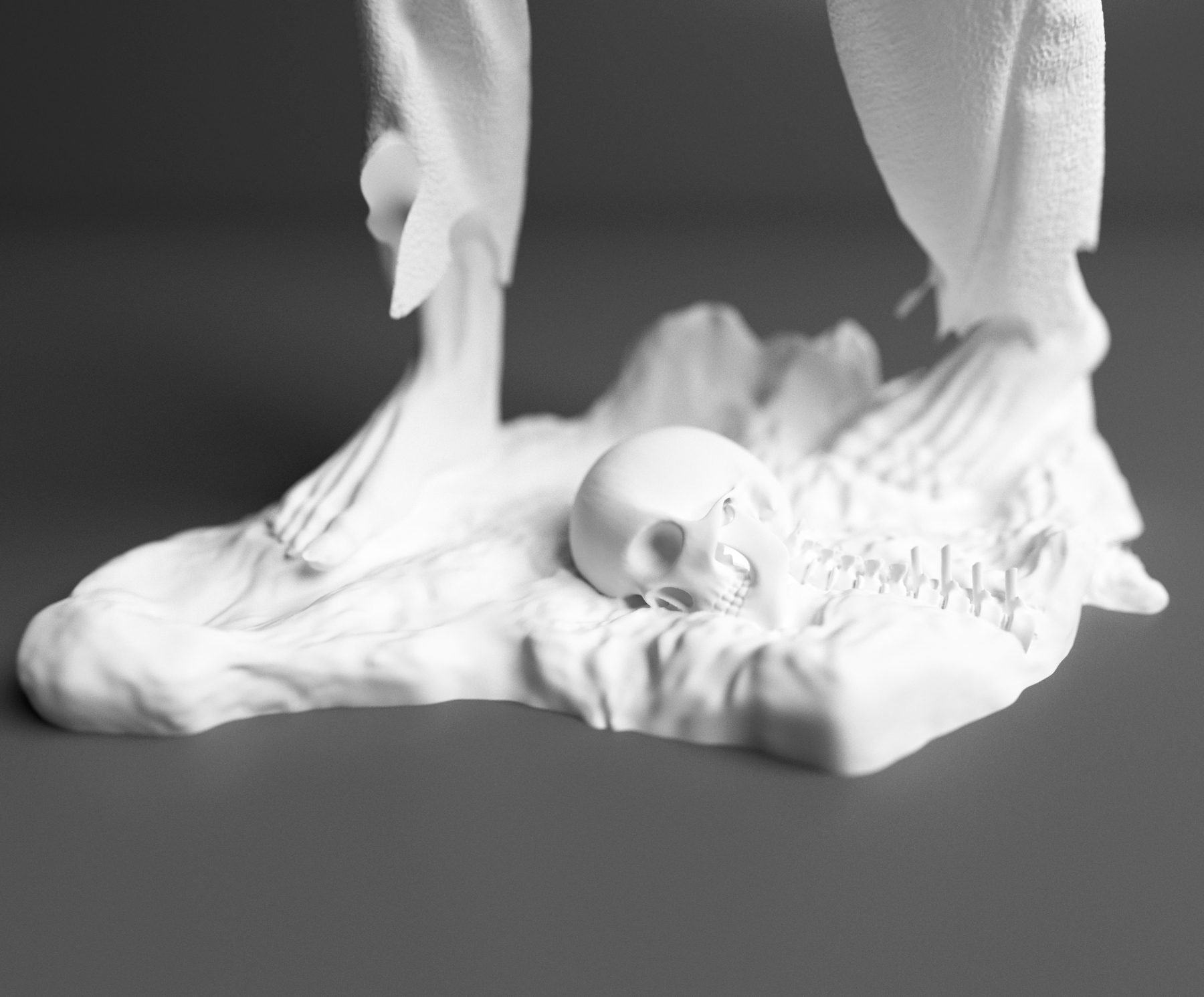 STL file HYPEREALISTIC ZOMBIE 🧟 ・3D printer design to download・Cults