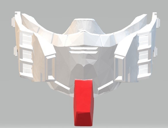 STL file Gundam inspired mask 🤖 ・3D printing design to download・Cults