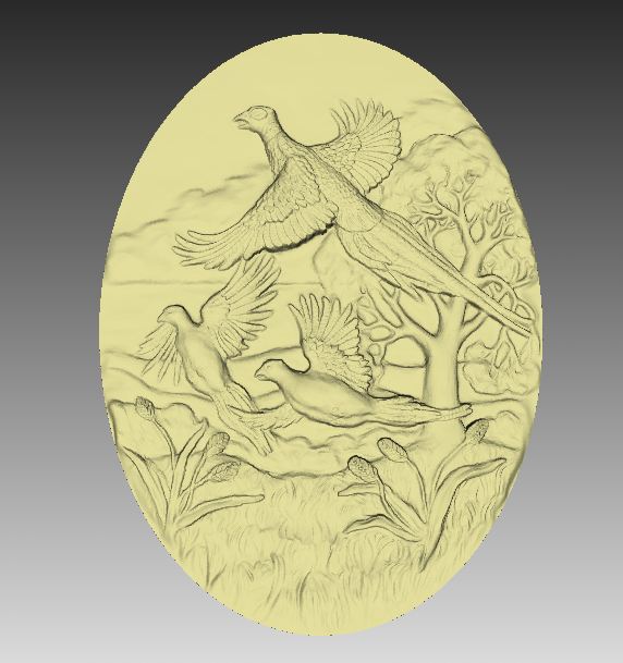 Free STL file 3 birds flying 🎨 ・3D print design to download・Cults