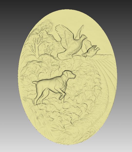 Free STL file dog hunting 🐕 ・3D printer model to download・Cults