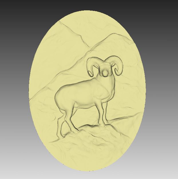 Free STL file ibex mountain ⛰️ ・3D printer model to download・Cults