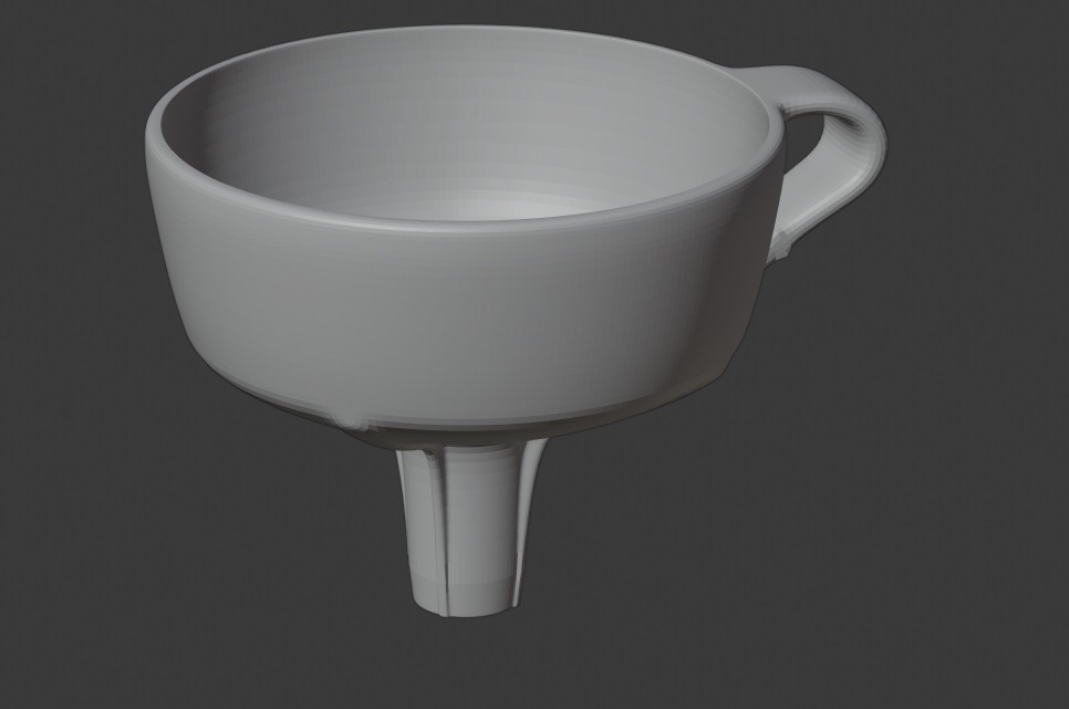 STL file Flask Funnel 👽・3D printable model to download・Cults