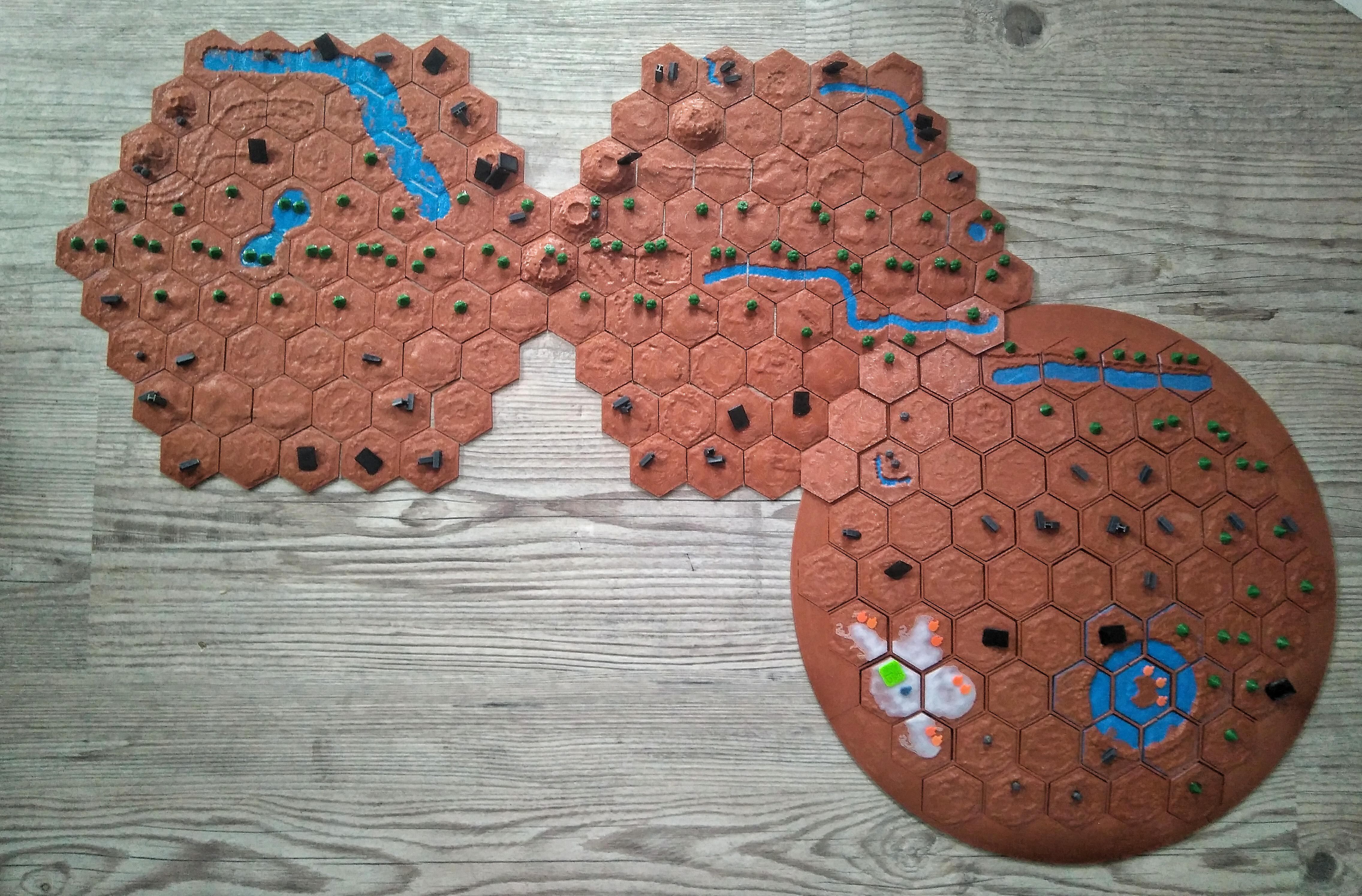 3D print TerraForming Mars 3d board・Cults