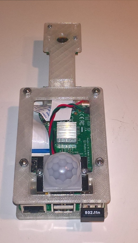 Free 3D file Raspberry pi case with camera and pir 📷 ・3D printable ...