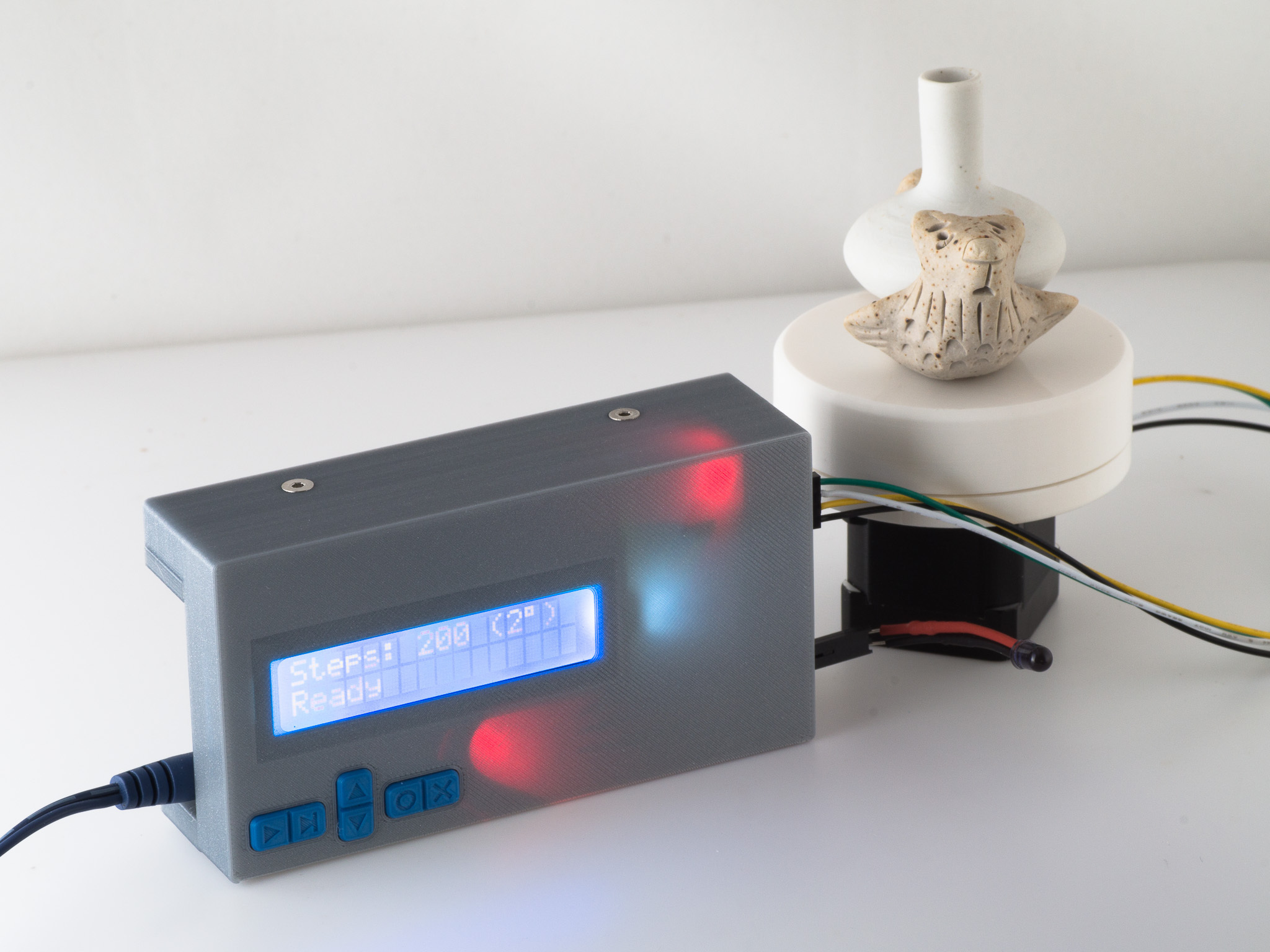 📷 Shapespeare's Infinite Resolution 3D Scanner - Printed Parts and ...
