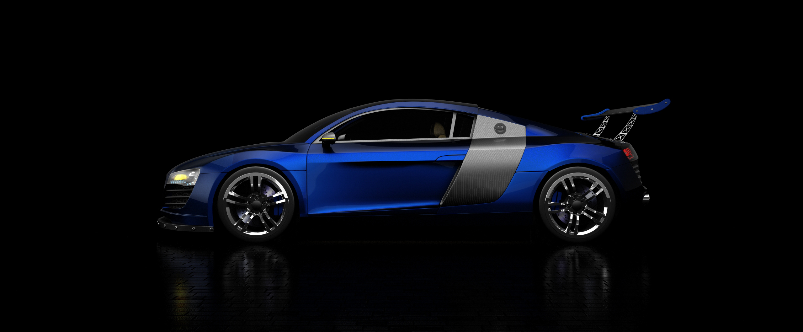 3D file Audi R8 2008 3D Model 🚗 ・3D printer model to download・Cults