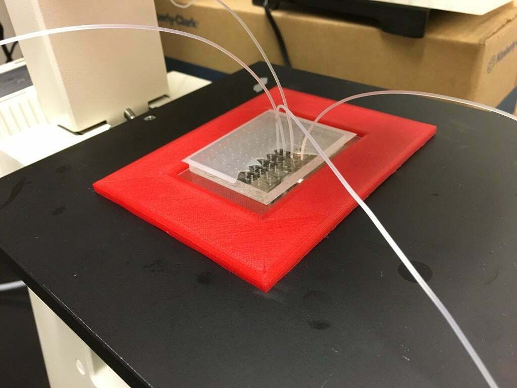 Free STL file DropSeq microfluidic device support 🩻・3D printing model ...