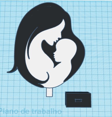 👶 Mother and Baby・ OBJ File for ・Cults