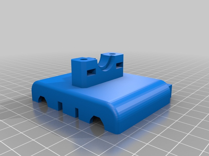 Free 3D file Bowden E3D Titan Extruder w/ 18mm Sensor and Fan Mounts ...