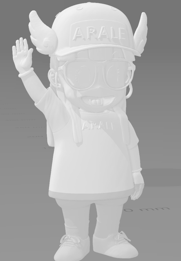 STL file Hello Arale 👋 ・3D printer design to download・Cults