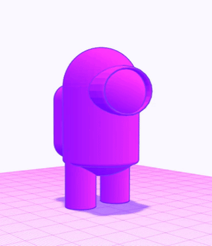 Free STL file among us Cesar E. 🧸 ・3D print object to download・Cults