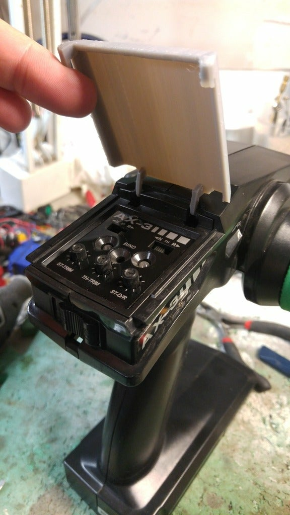 Free STL file Axial AX3 remote cover 🚁 ・3D printable object to download ...