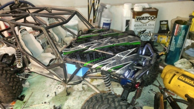 Axial Wraith Battery Relocation