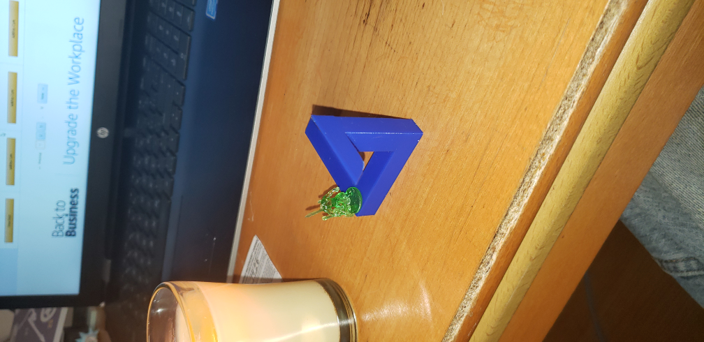 3D print Paradox Illusions Design - Penrose triangle・Cults