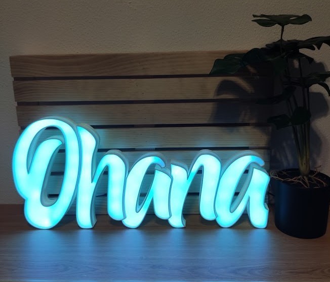 STL file Ohana lamp 🔦・3D printable model to download・Cults