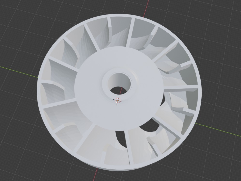 STL file 500w spindle fan upgrade for cnc 🔧 (OBJ)・3D print object to ...