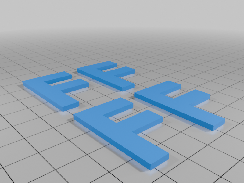 🧩 F-Puzzle・Free 3D File for ・Cults