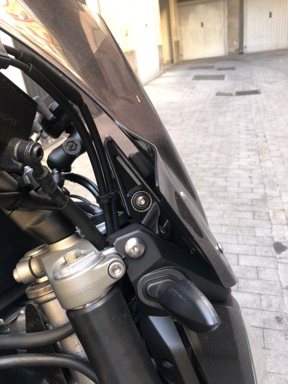 🏍️ MT07/FZ07 MRA windshield regulator (until 2017, no 2018+)・ STL File ...