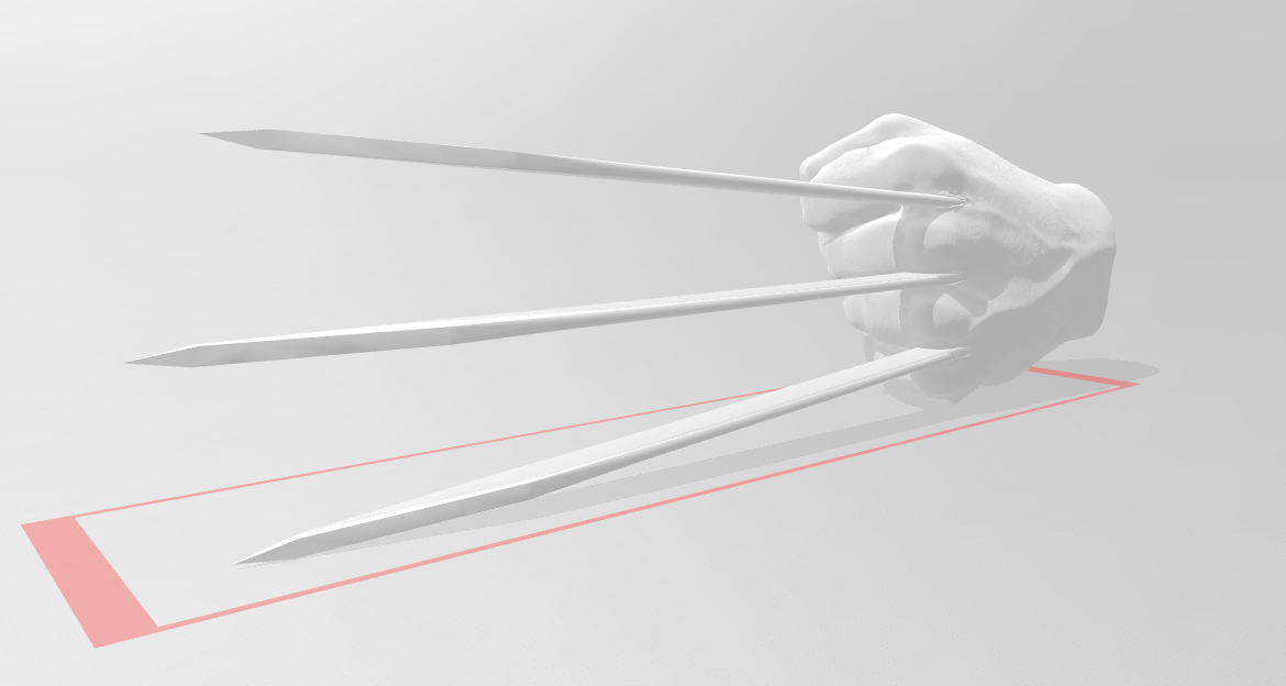 STL file Wolverine (Logan) Hand / Wolverine Claws ・3D print model to ...